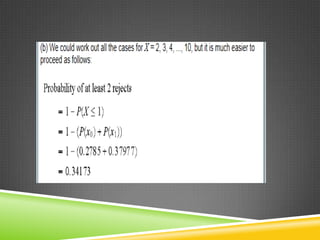 Binomial probability distribution | PPT
