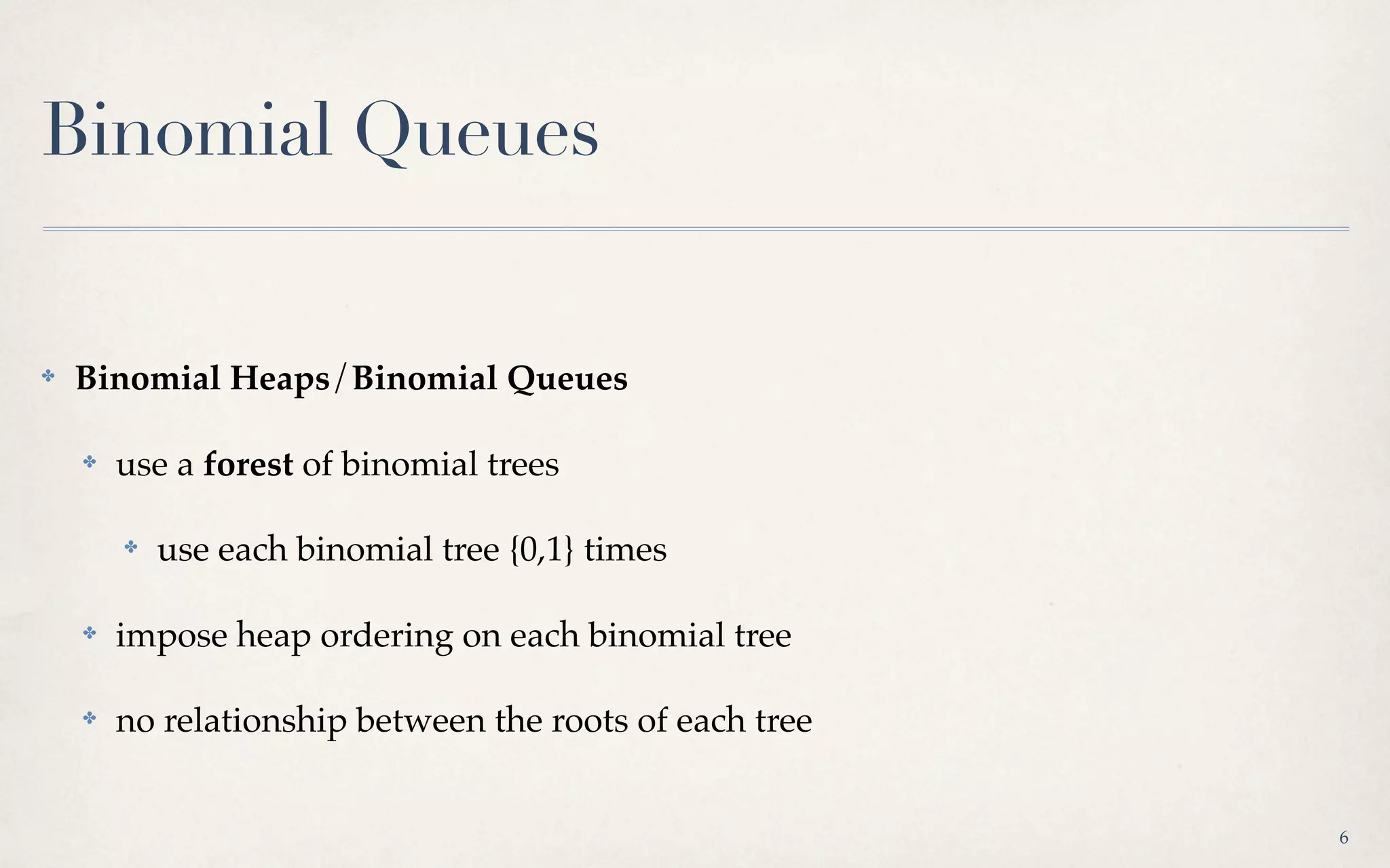 Binomial queues | PDF