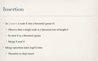 Binomial queues | PDF