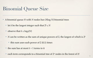 Binomial queues | PDF