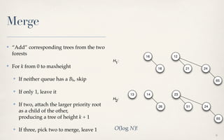 Binomial queues | PDF