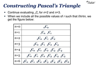 Binomial theorem | PPTX