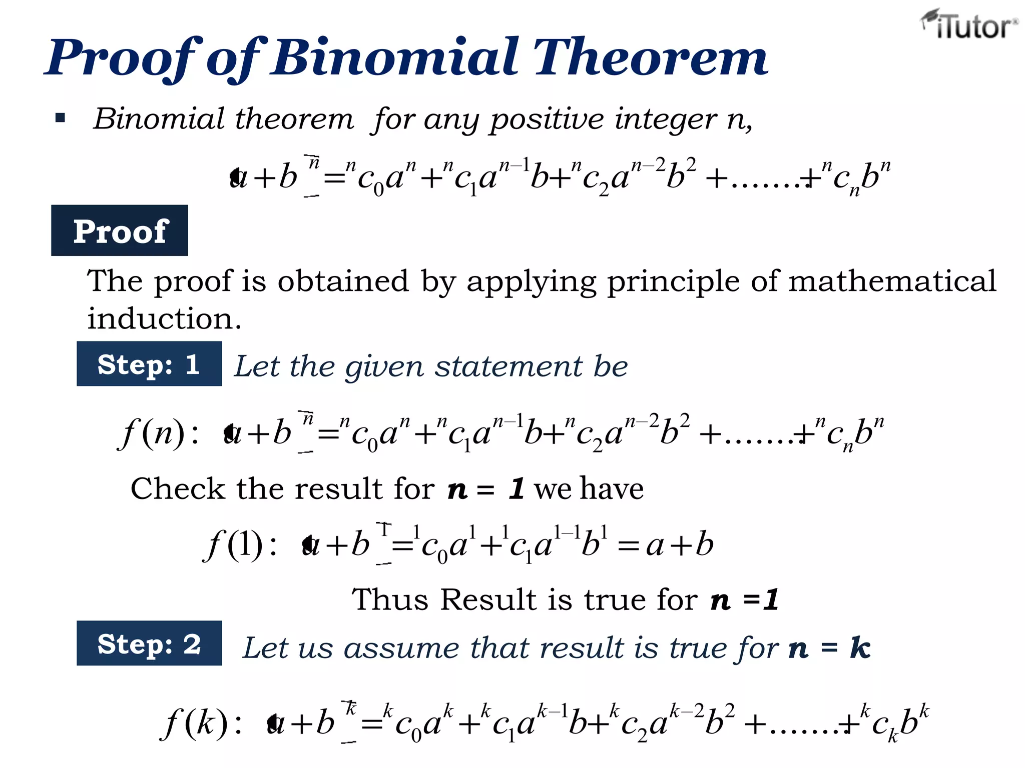 Binomial Theorem | PPTX