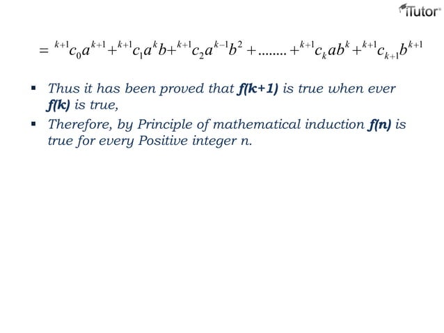 Binomial Theorem | PPTX | Physics | Science