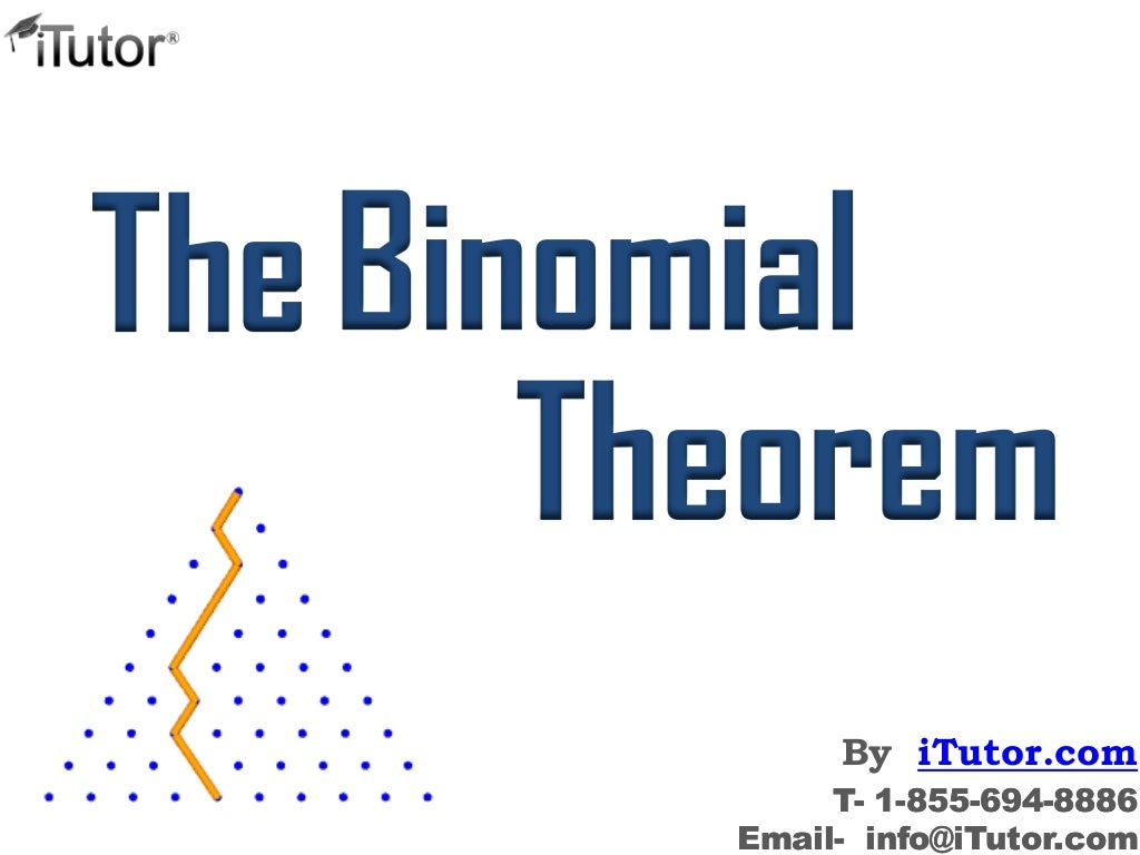 Binomial Theorem