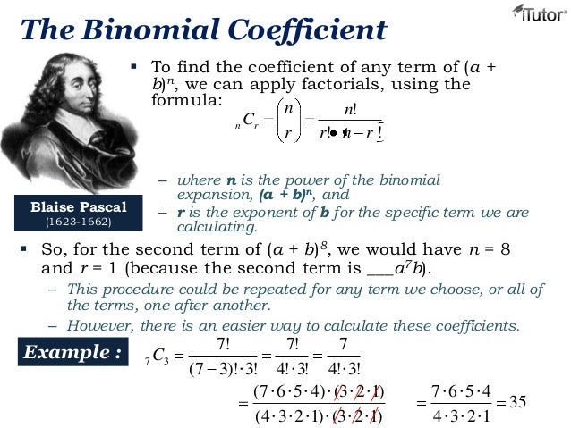 Binomial Theorem