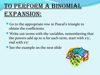 Binomial theorem | PPT