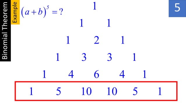 Binomial theorem | PPT