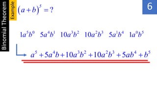 Binomial theorem | PPTX