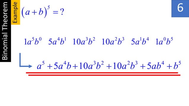 Binomial theorem | PPT