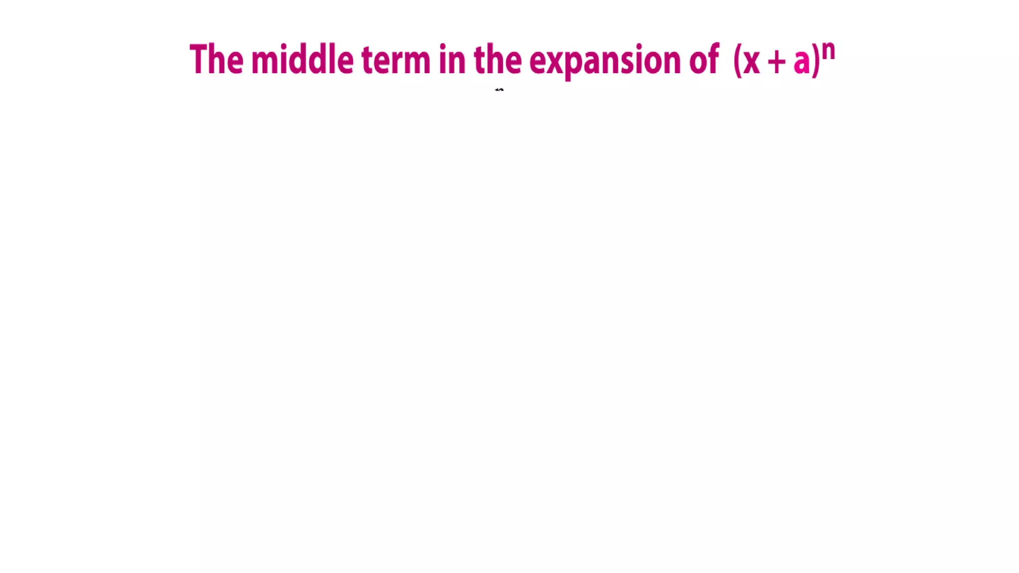 Binomial theorem g11 | PDF
