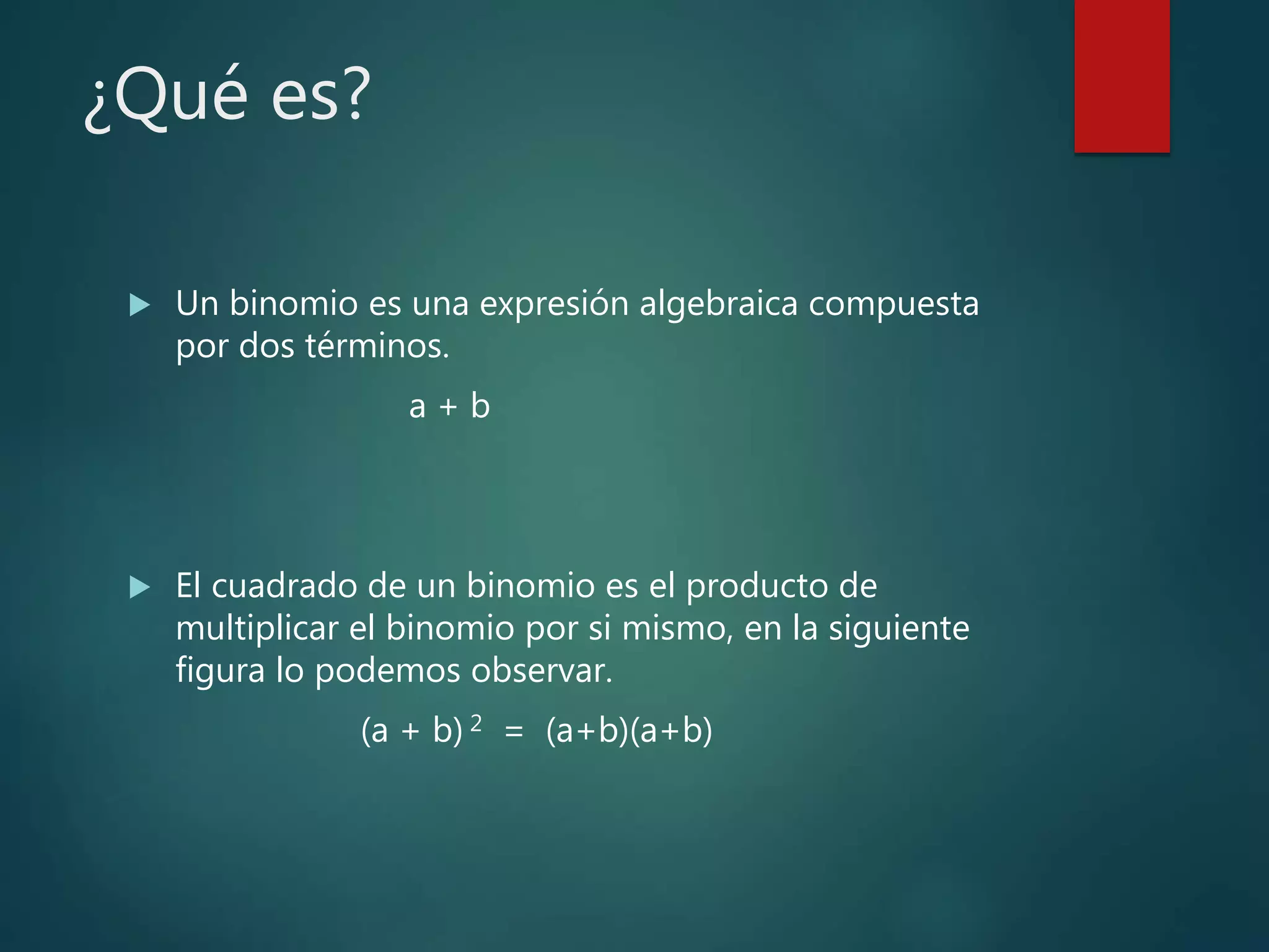 Binomio cuadrado perfecto. didier echavarría. | PPT