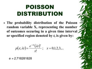 06 Distribusi Binomial dan Poisson | PPTX