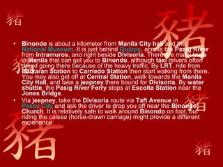 Binondo, Manila | PPT