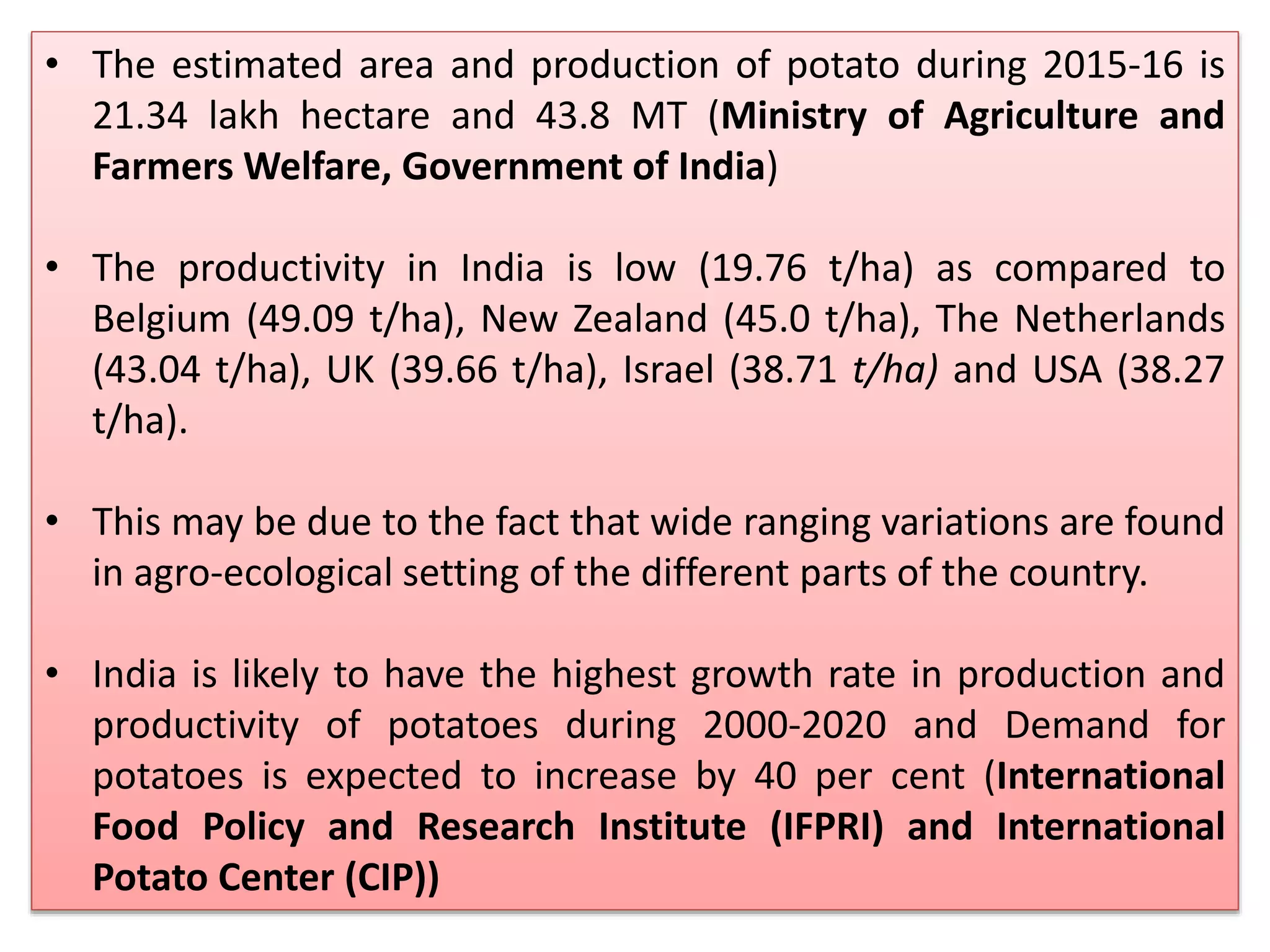 Adoption of Different Potato Planting Techniques: Levels and Dynamics ...