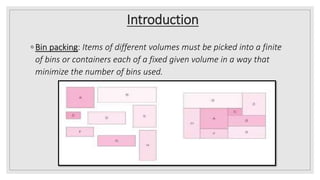 Bin packing | PPTX