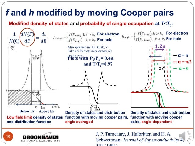 Binping xiao superconducting surface impedance under radiofrequency field | PPTX