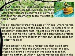 prophet musa [as] | PPTX