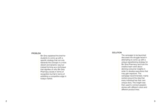 BinSina Pharmacy Portfolio | PDF | Marketing and Advertising | Business