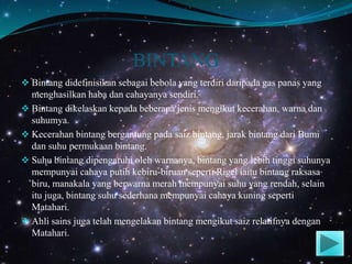 Bintang dan Galaksi | PPTX