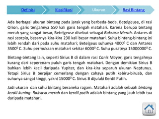 Bintang dan matahari | PPTX