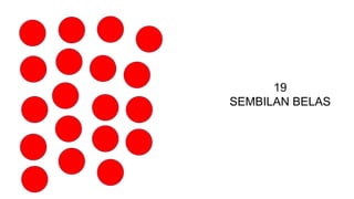 Bintik bintik merah dengan bilangan 11-30 | PPT
