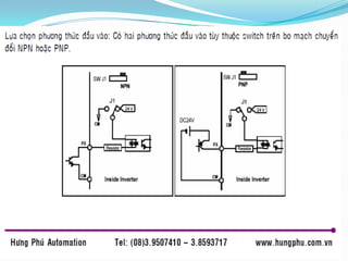 Biến tần ls – IG5 Hướng dẫn lắp đặt và đấu dây biến tần | PPTX