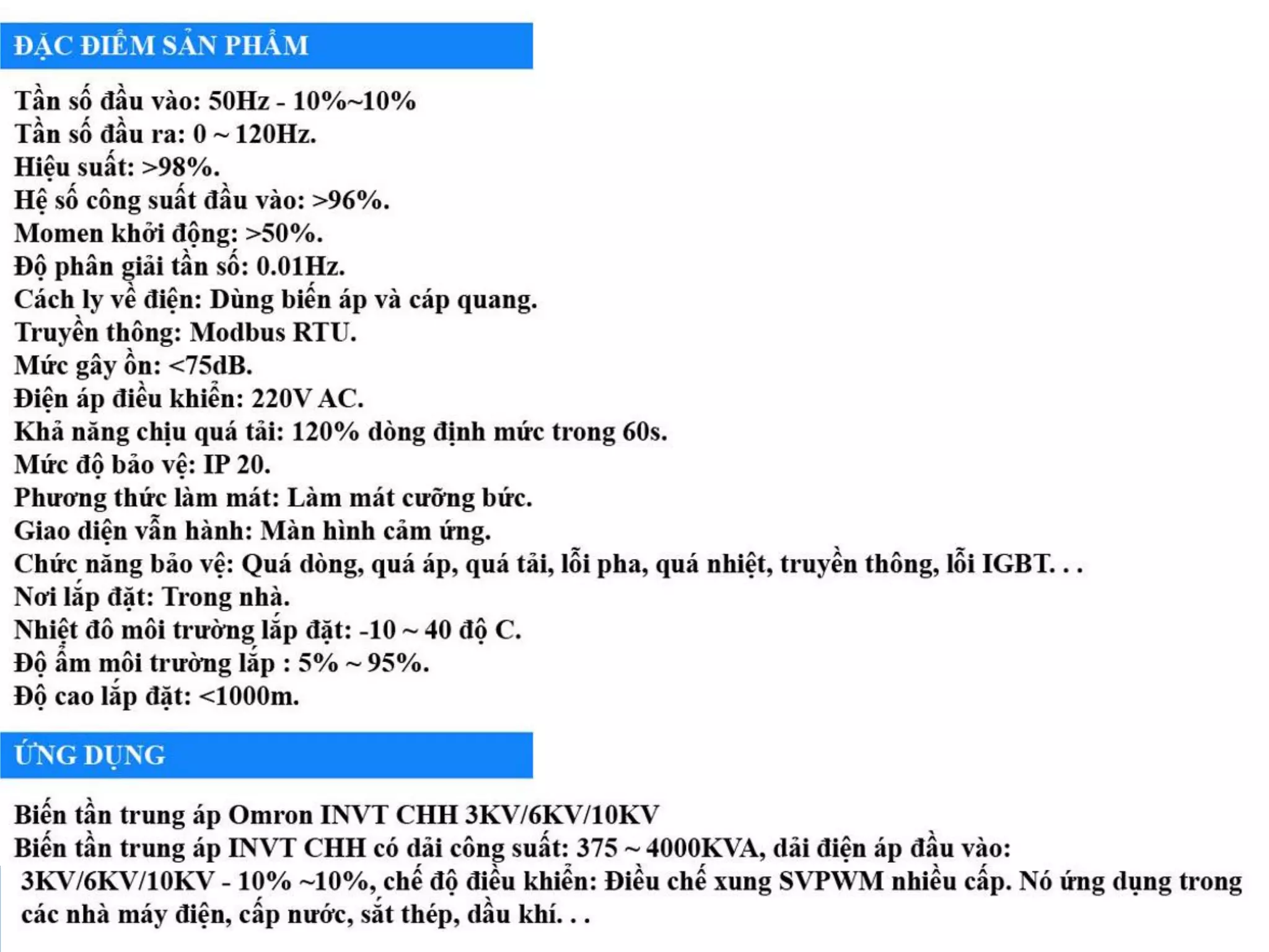 Biến tần omron invt chh | PPT