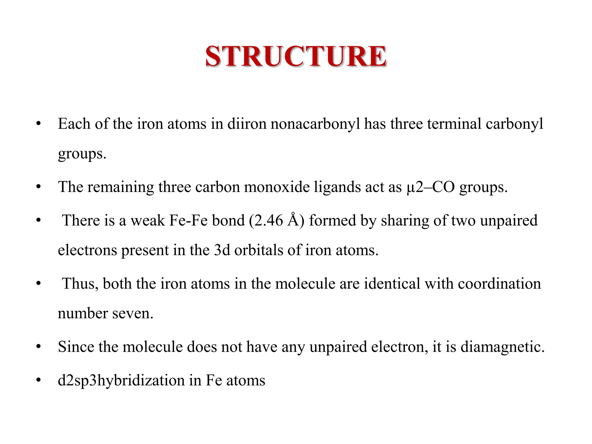 bi nuclear.pptx organometallic compound for degree pg students | PPTX