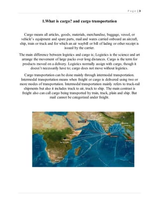 Sustainable Cargo Transportation | PDF