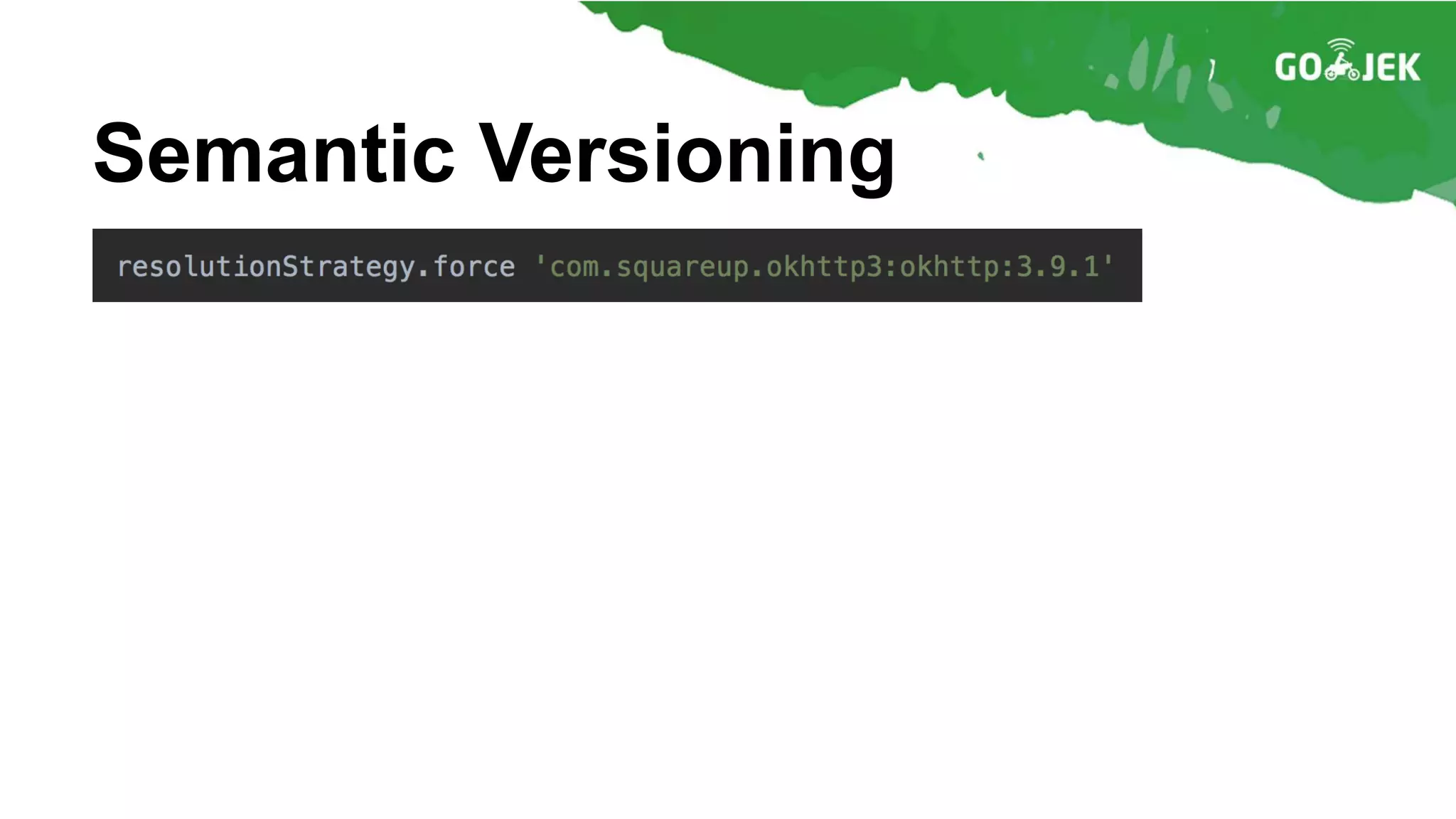 Mobile engineering at GOJEK Scale | PPTX