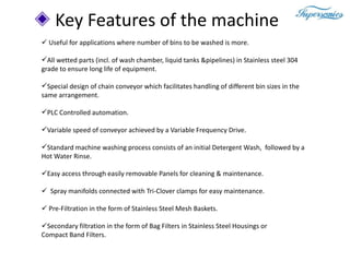 Supersonics Bin Washing Machines | PPTX