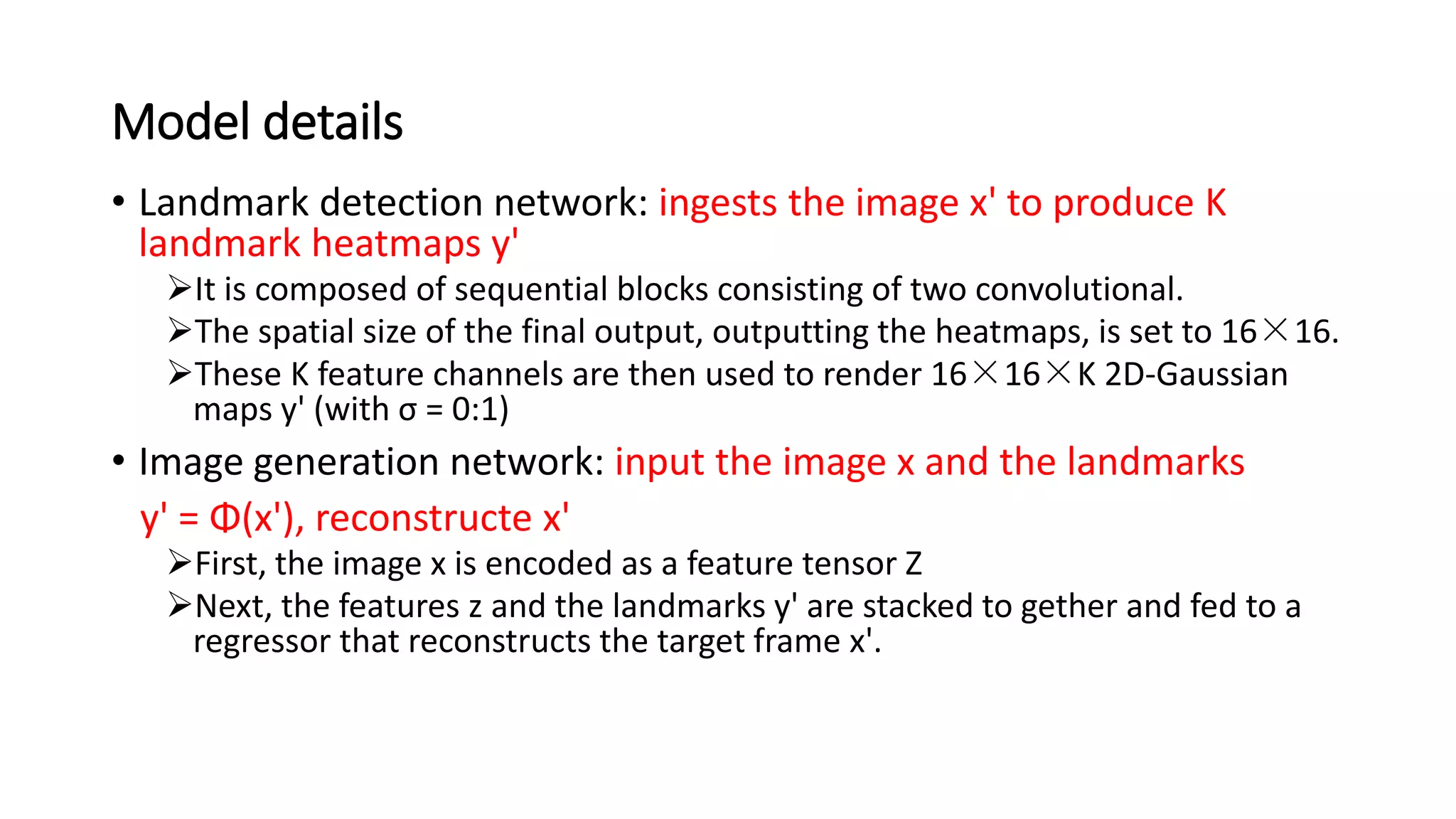 Unsupervised Learning Of Object Landmarks Through Conditional Image Generation Ppt 