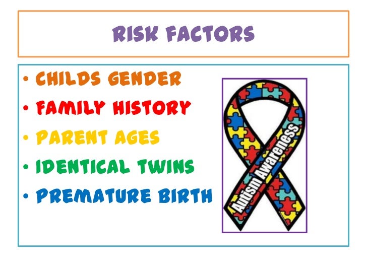 autism risk factors