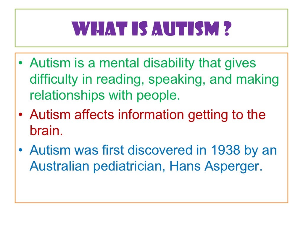 autism risk factors