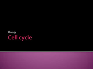 cell cycle | PPT