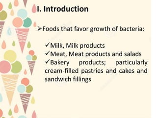 Staphylococcus aureus food-poisoning outbreak associated with the consumption of ice cream | PPT