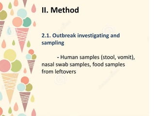 Staphylococcus aureus food-poisoning outbreak associated with the ...