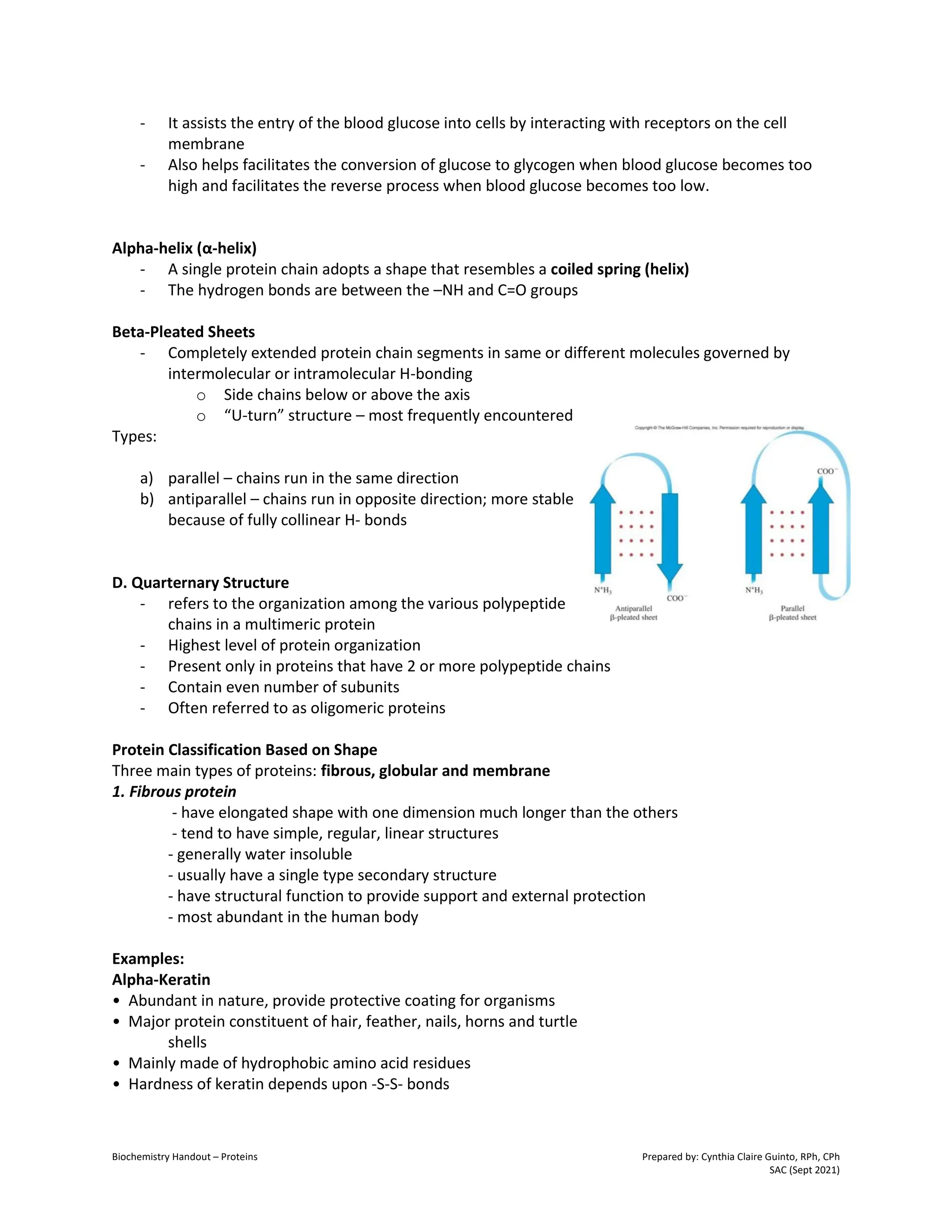 Biochemistry Proteins, Carbohydrates, Nitrogen | PDF
