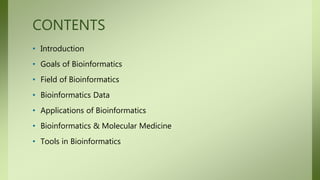 Bioinformatics | PPT