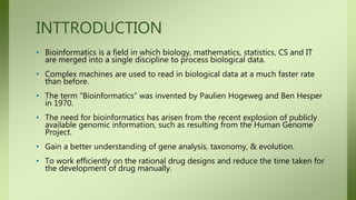 Bioinformatics | PPT