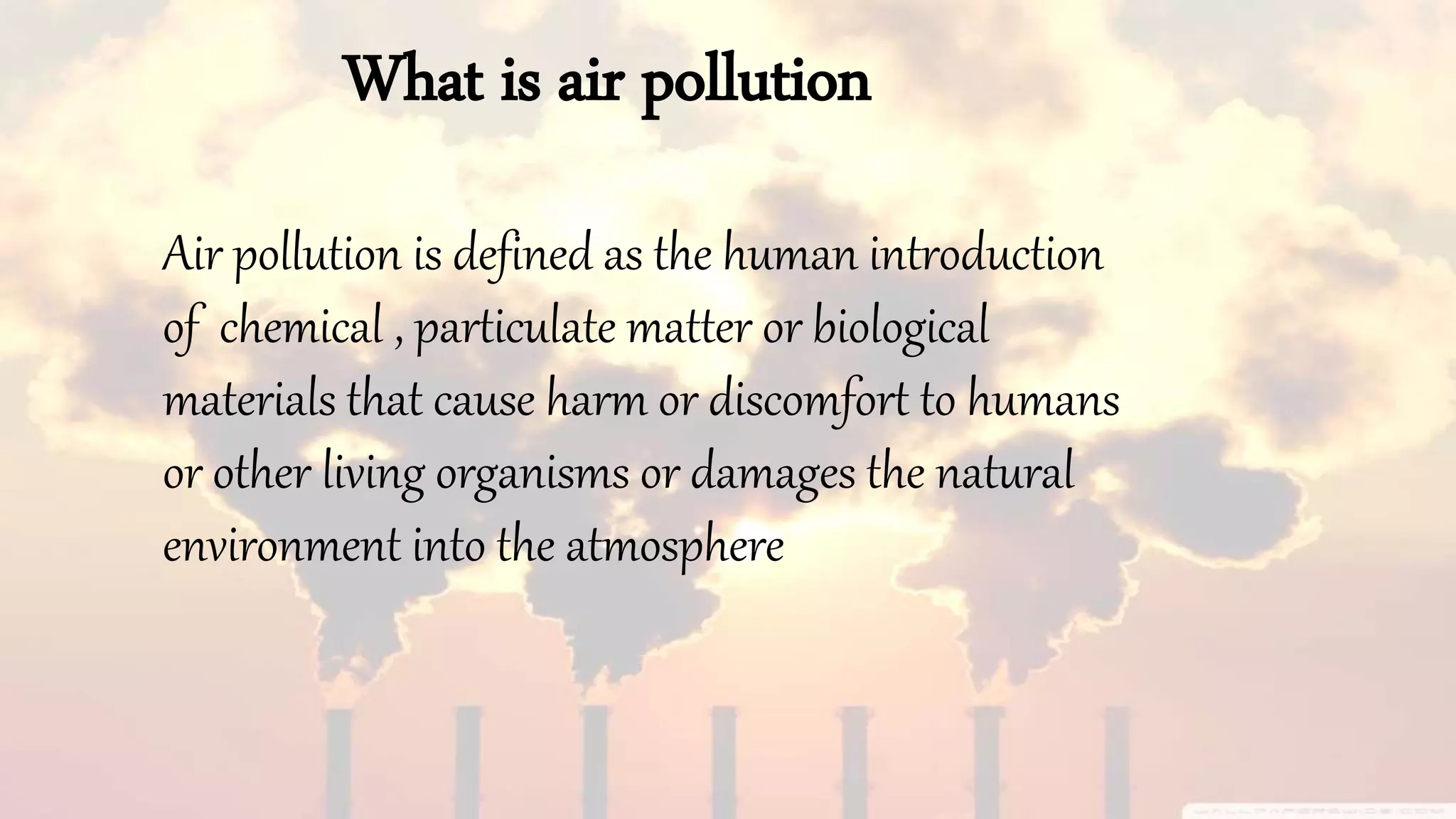 Air Pollution | PPT