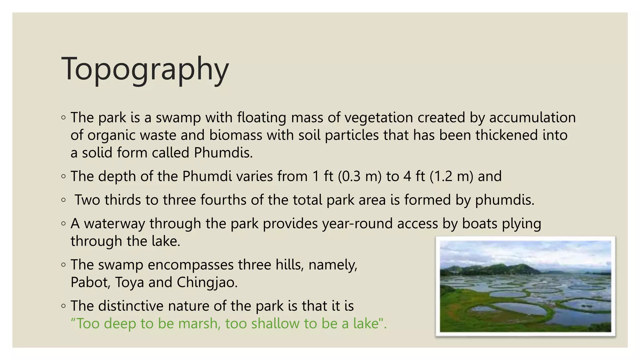 Keibul Lamjao National Park Manipur.pptx