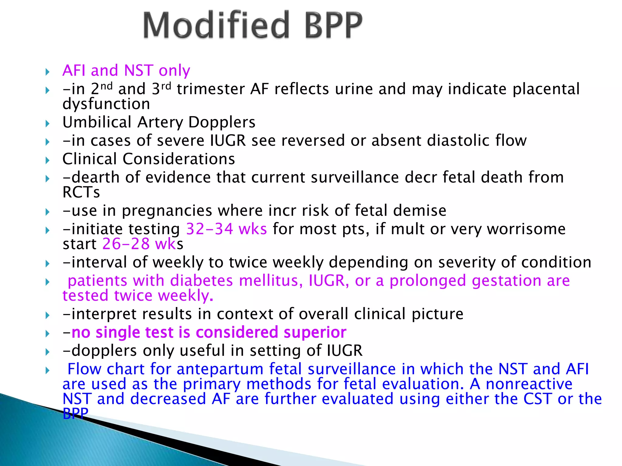 antepartum fetal assessment | PPTX | Pregnancy | Reproductive Health