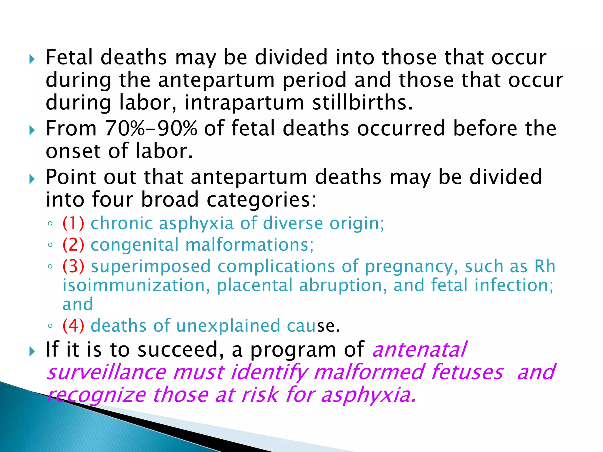antepartum fetal assessment | PPTX | Pregnancy | Reproductive Health