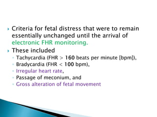 antepartum fetal assessment | PPTX