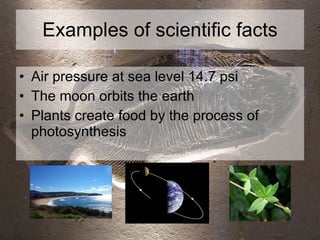 Bio 409 Facts, Theories, And Hypothesis | PPT