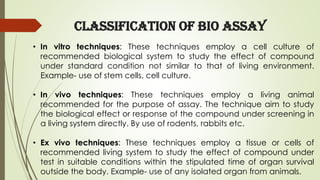 Bio Assay | PPT