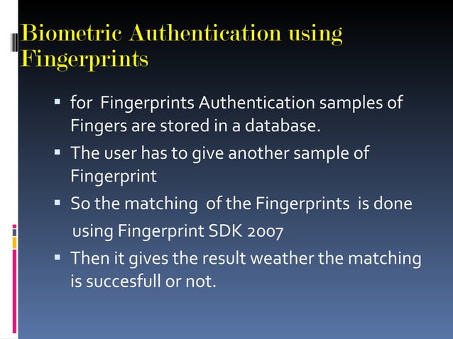 Bio atm with-microsoft_finger_print_sdk | PPT