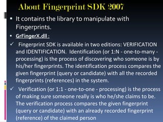 Bio atm with-microsoft_finger_print_sdk | PPT